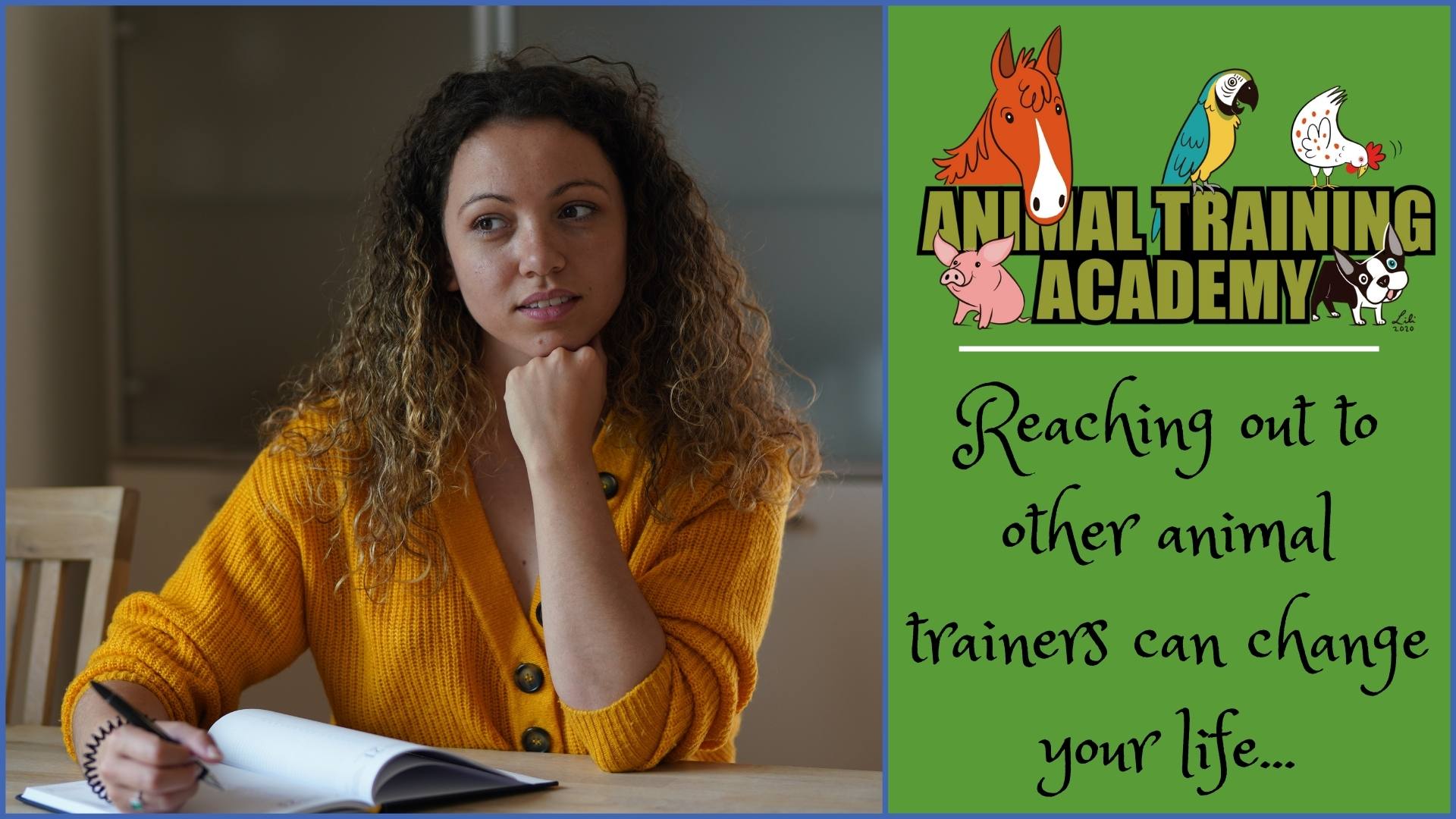 Change your life – by reaching out to other animal trainers… | Animal ...