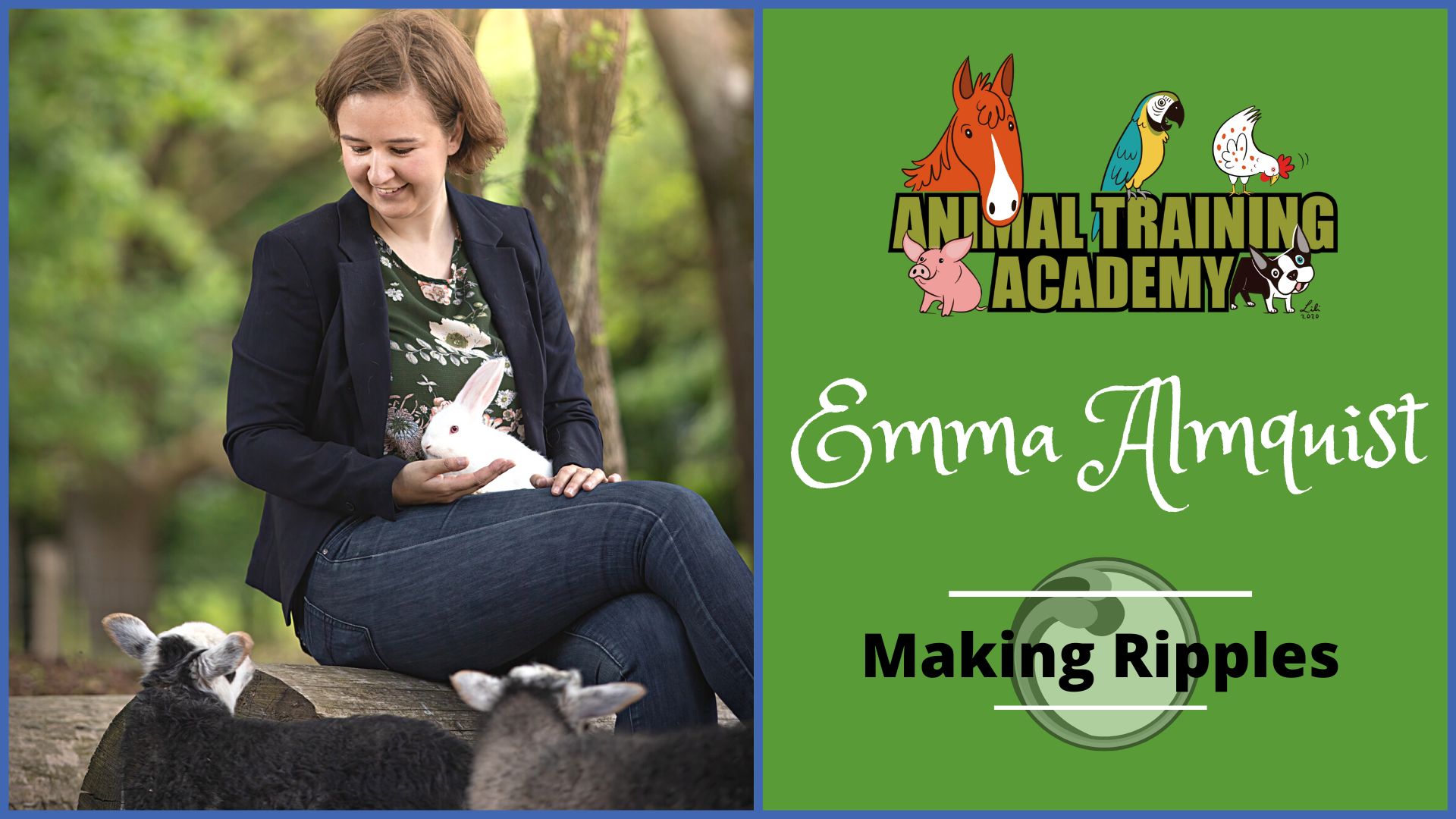 Emma Almquist – Bunnies, hamsters and mindfulness [Episode 33] | Animal ...